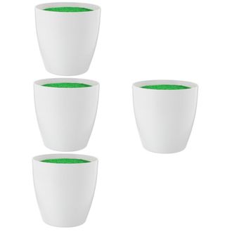 Pretyzoom 4st&uuml;cke Kunststoff Blumentopf F&uuml;r Trockenblumen Eleganter Fake Pflanzgef&auml;&szlig; F&uuml;r Tischdeko Arrangements F&uuml;r Innenr&auml;ume