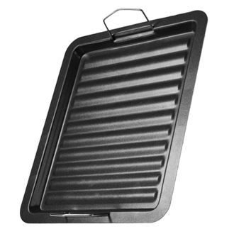 Holibanna Camping Grillpfanne Emaille Praktische Grillplatte F&uuml;r Picknick Und Outdoor Antihaftbeschichtet Vielseitig Verwendbar