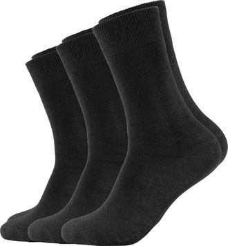 s.Oliver Unisex-Socken 3 Paar schwarz Größe 47-49