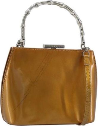 Gucci Sac &agrave; main vintage Pre-owned - Femme - Pre-owned - Brun - Taille: ONE Size