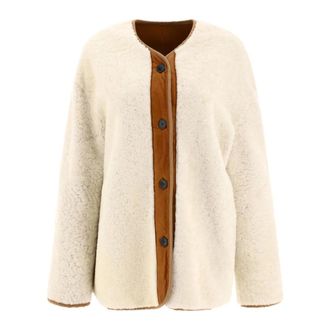 Giovi Pellicce P2310Mt/1 Classico Jacke - - Jackets - Damen - Wei&szlig; - M