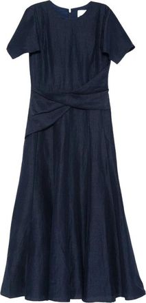 Roland Mouret 049M-Sj Midikleid - - Dresses - Damen - Blau - S