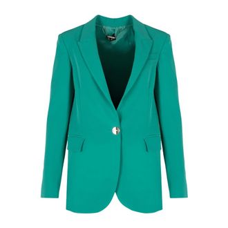 Liu Jo Einknopf-Blazer - - Jackets - Damen - Gr&uuml;n - 2XS