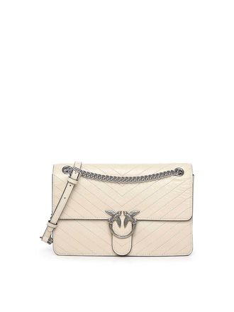 Pinko Sac Port&eacute; &Eacute;paule - Blanc