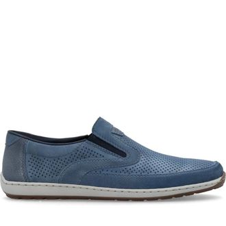 Rieker blaue Freizeitschuhe Slipper - - Shoes - Herren - Blau - 43 EU