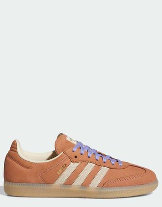 adidas Originals Samba Schuhe in clay strata / warm vanilla-Braun