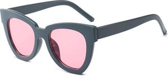 Generic Lunettes De Soleil &Agrave; Monture Large For Hommes Et Femmes, Id&eacute;ales For Les Sports Plein Air Vacances(Pink)
