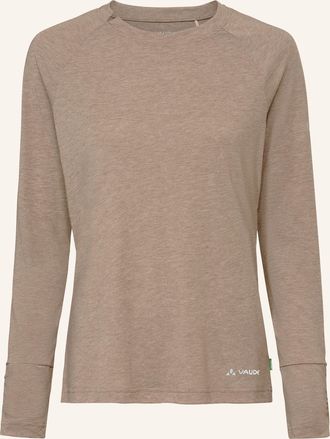 Vaude Langarmshirt Skomer Iii gruen