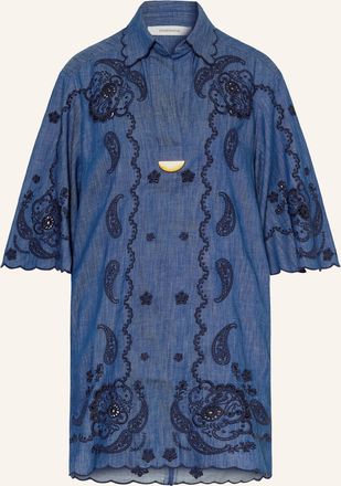 Zimmermann Jeanskleid Aster blau