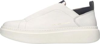 Alexander Smith Homme, Chaussures, Blanc, Taille: 43 EU Wembley Slip-On