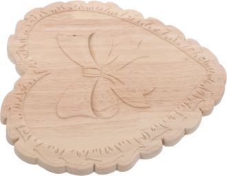 Cabilock Alipis Vintage Europ&auml;ischer Holzrahmen Spiegelrahmen mit Geschnitzten Ornamenten Dreidimensional Reliefverziert Rustikaler Dekorativer Wandspiegelrahm