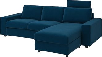 IKEA VIMLE 3er-Sofa mit Récamiere
