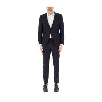 HUGO BOSS Homme, Costumes, Bleu, Taille: XL Costume Homme Élégant Bleu