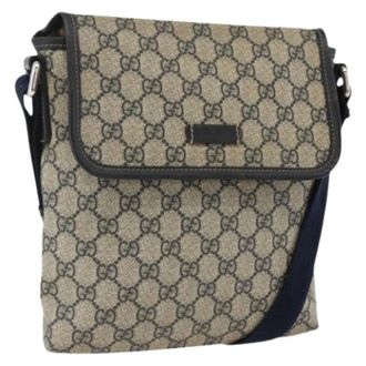 Gucci Sac Bandouli&egrave;re Vintage Pre-owned - Femme - Pre-owned - Bleu - Taille: ONE Size