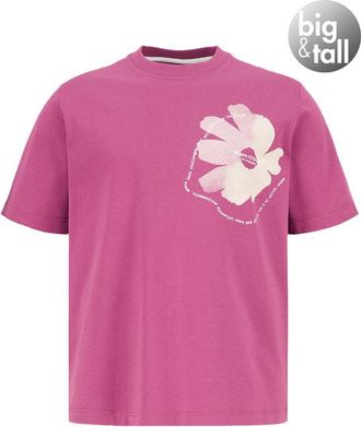 Marc O'Polo Herren T-Shirt rot Baumwolle