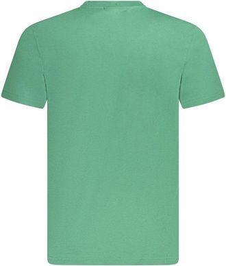 Fila T-Shirt Herren Bio-Baumwolle T-Shirt Gr&uuml;n - Regular Fit