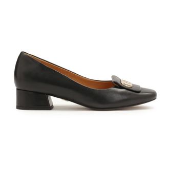 Kazar Femme, Chaussures, Noir, Taille: 37 EU Escarpins noirs en cuir avec un talon confortable