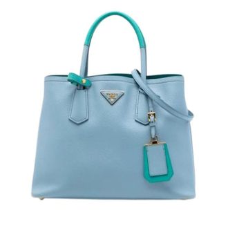 Prada Sacoche Pre-owned - Femme - Pre-owned - Bleu - Taille: ONE Size