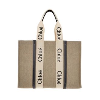 Chlo&eacute; Femme, Sacs, Brun, Taille: ONE Size Sac Woody en Toile