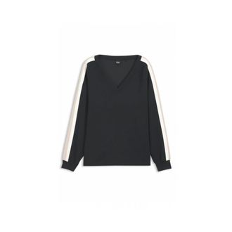 HUGO BOSS Rei&szlig;verschluss-Sweatshirt - - Sweatshirts & Hoodies - Herren - Schwarzk - L