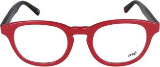 Web Eyewear unisex, Accessoires, Rouge, Taille: 52 MM We5371 Eyeglasses