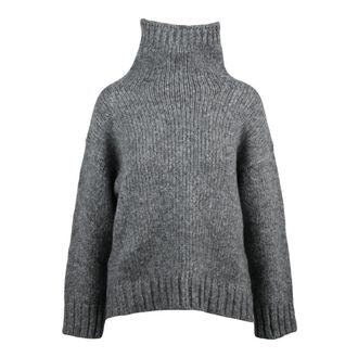 Alpha Studio Pullover mit Rollkragen - - Knitwear - Damen - Grau - M