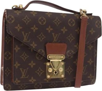 Louis Vuitton Sac &agrave; main vintage pr&eacute;-poss&eacute;d&eacute; - Femme - Pre-owned - Brun - Taille: ONE Size