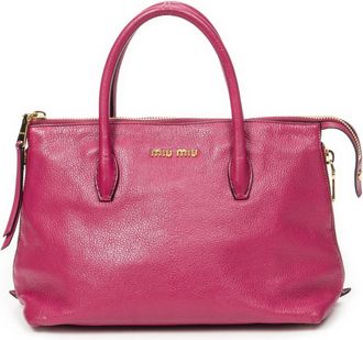 Miu Miu Crossbody Bags - Double Side Zip Top Handle - Gr. unisize - in Rosa - f&uuml;r Damen