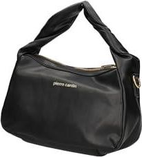 Pierre Cardin Sac &agrave; bandouli&egrave;re femme Polyur&eacute;thane Polyur&eacute;thane 23,5x17x10 cm 1080-MANDY02, Noir, Taille unique