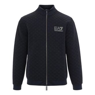 Emporio Armani Premium Label Zip Sweatshirt - - Sport - Herren - Schwarzk - XL