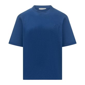 Ami T-Shirts - - Tops - Herren - Blau - L