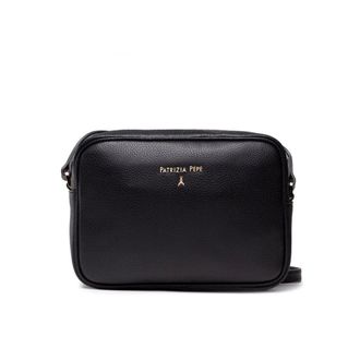 Patrizia Pepe Femme, Sacs, Noir, Taille: ONE Size Sac bandouli&egrave;re