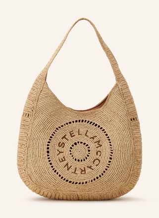 Stella McCartney Schultertasche beige