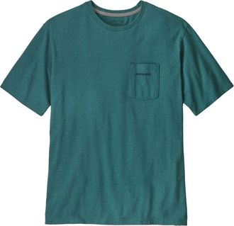 Patagonia T-shirt Boardshort Logo Responsibili Fibres Recycl&eacute;es Patagonia