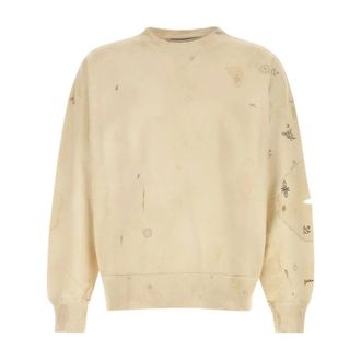 Golden Goose Herren, Sweatshirts & Hoodies, Wei&szlig;, SGr&ouml;&szlig;e