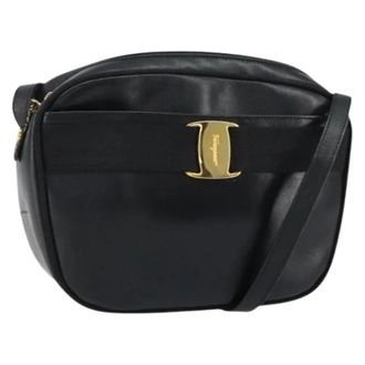 Ferragamo Pre-owned Ledertasche - - Pre-owned - Damen - Schwarzk - ONE SIZE