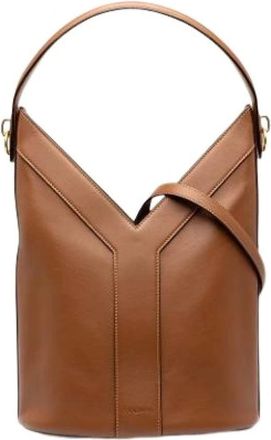 Saint Laurent Sac bandouli&egrave;re Pre-owned - Femme - Pre-owned - Brun - Taille: ONE Size