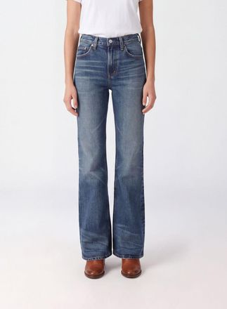 A Gold E Ausgestellte 5-Pocket-Jeans Kick von mit hoher Taille aus Baumwolldenim