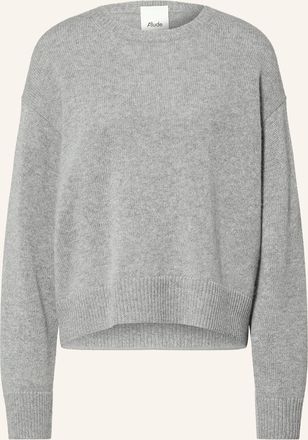 Allude Allude Cashmere-Pullover grau