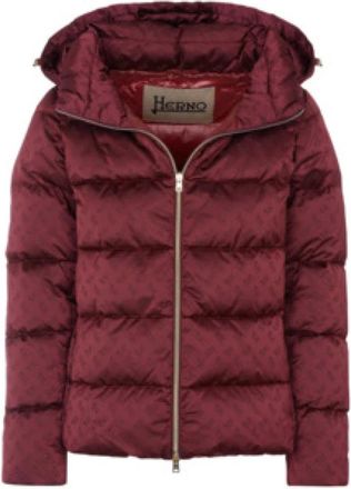 Herno Klassische Damenjacke in Unifarbe - - Jackets - Damen - Braun - 2XS