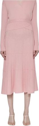 arch4 Femme, Jupes, Rose, Taille: 42 FR Gabriela Midi Skirt