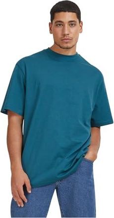 Urban Classics T-Shirt Tall Homme T-Shirt Manches Courtes pétrole L 100% Coton Surdimensionné