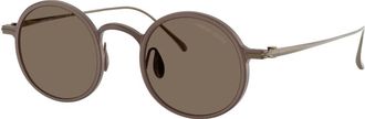 Giorgio Armani unisex, Accessoires, Brun, Taille: 46 MM Lunettes de soleil