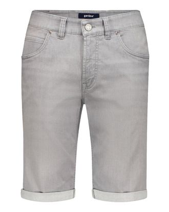 Gardeur Elastische Denim-Bermudas mit Beinumschlag, Modern Fit in