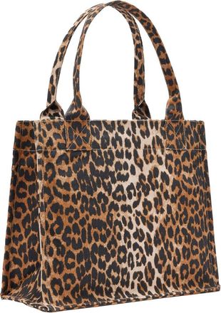 Ganni Womens Tote Bag Recycled Cotton Multicolour Handbags Hand