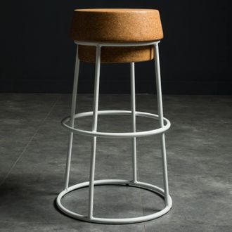 Generic Industrielles Barhocker-Set, 2er-Set K&uuml;chenthekenhocker mit Metallfu&szlig;st&uuml;tze und weichem Sitz, Barst&uuml;hle f&uuml;r K&uuml;che und Zuhause