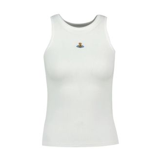 Vivienne Westwood 90s Weste - - Tops - Damen - Wei&szlig; - M