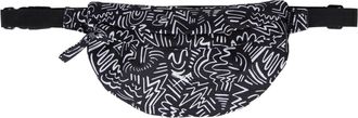 Iriedaily Resort Hip Bag, recyceltes Material, Black White
