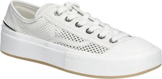 Michael Kors Baskets Jude en mesh - Femme - Chaussures - Blanc - Taille: 40 EU