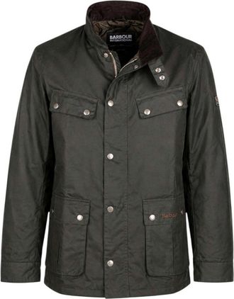 Barbour Manteau Au Genou - Vert